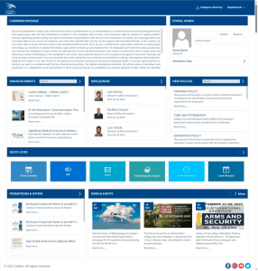 Calidus SharePoint Intranet Portal Case Study | Neologix UAE