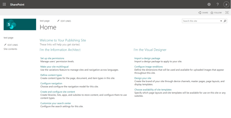 How to create a SharePoint Communication Site | Neologix